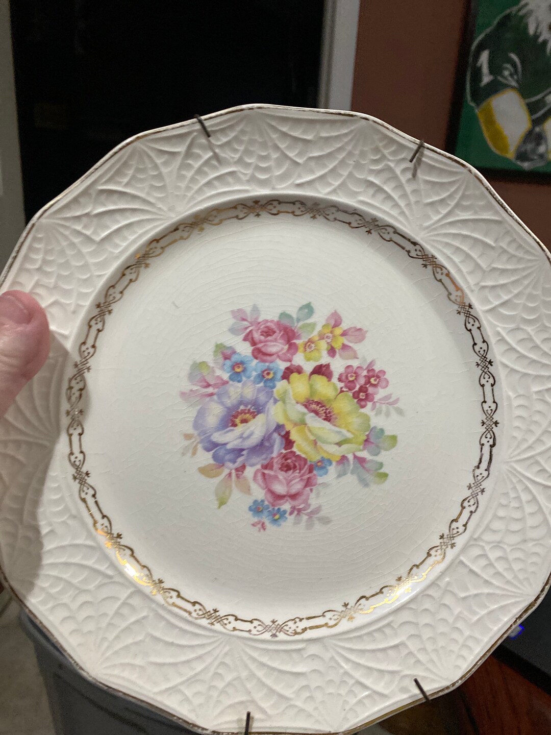 Vintage Shell Krest Plate - Etsy