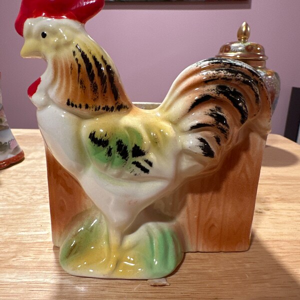 Rooster Planter - Etsy
