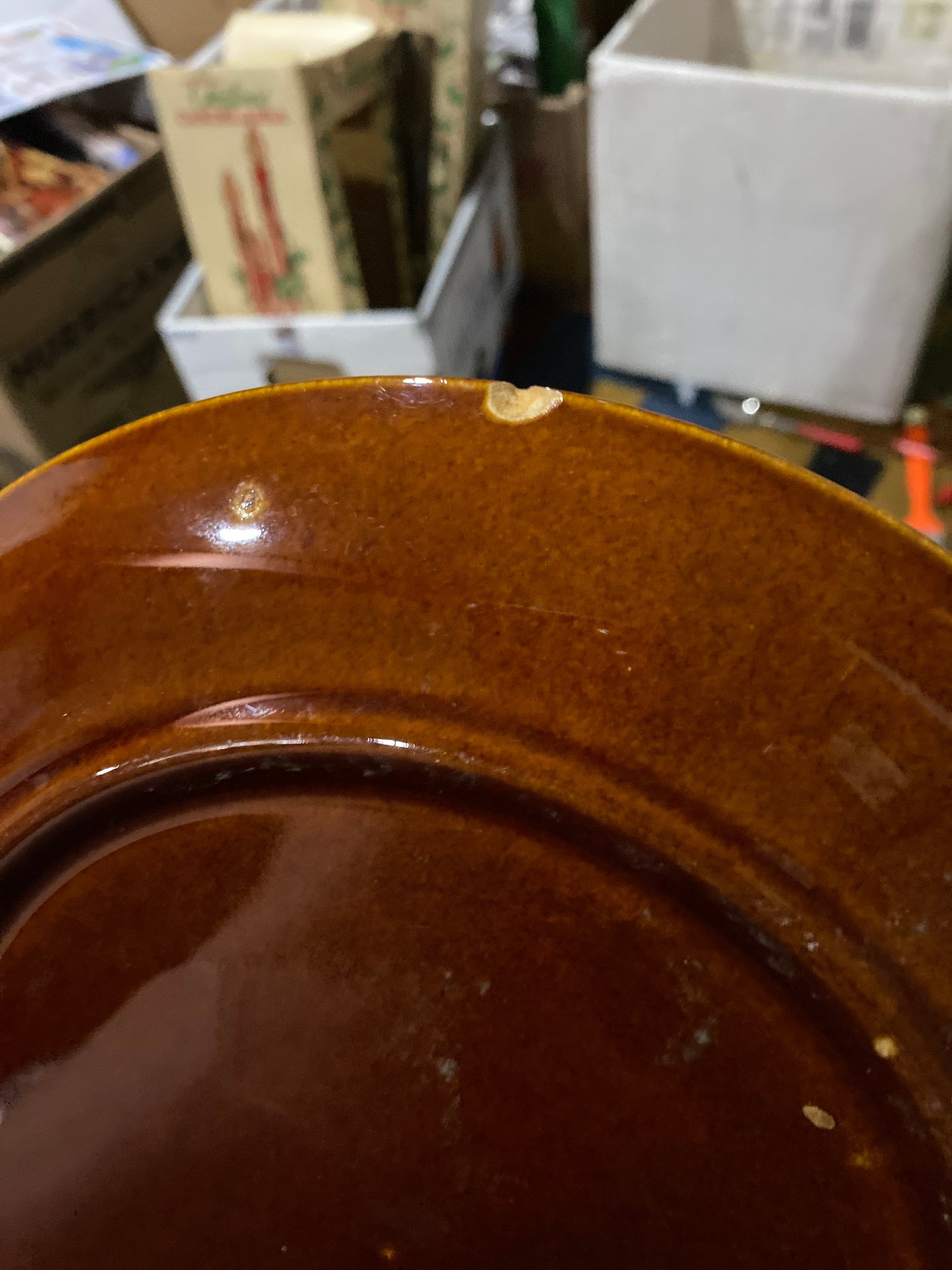 Brown drip dinnerware lot | Etsy