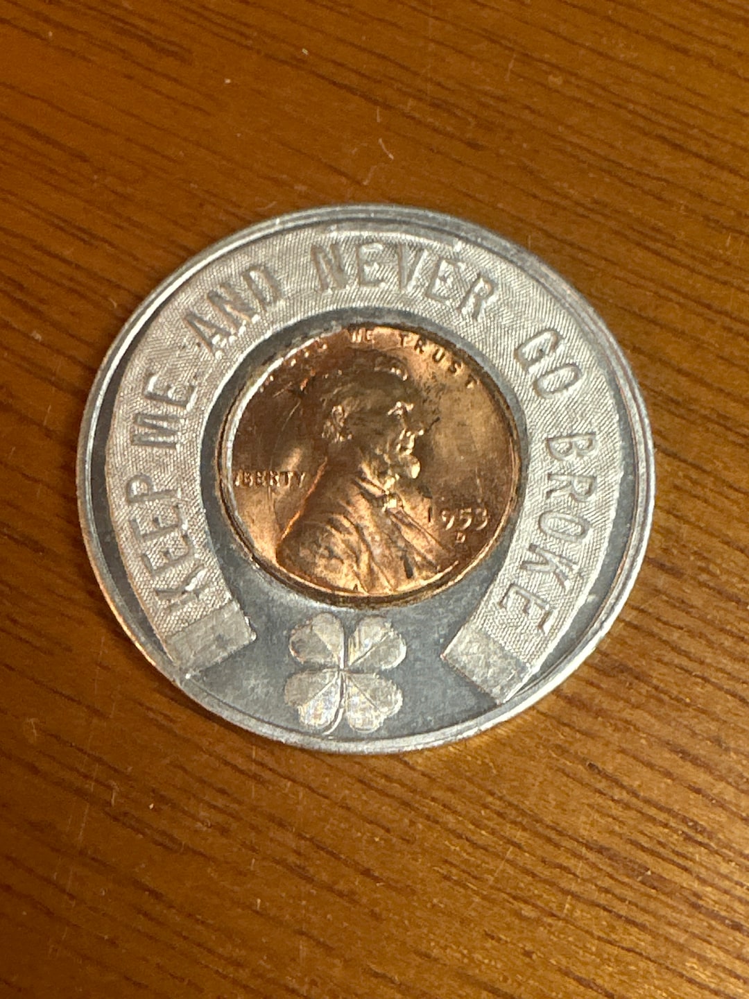 1953 D Penny Good Luck Token - Etsy