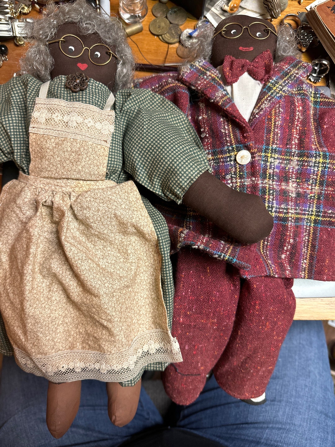 Handmade Folk Art Dolls - Etsy