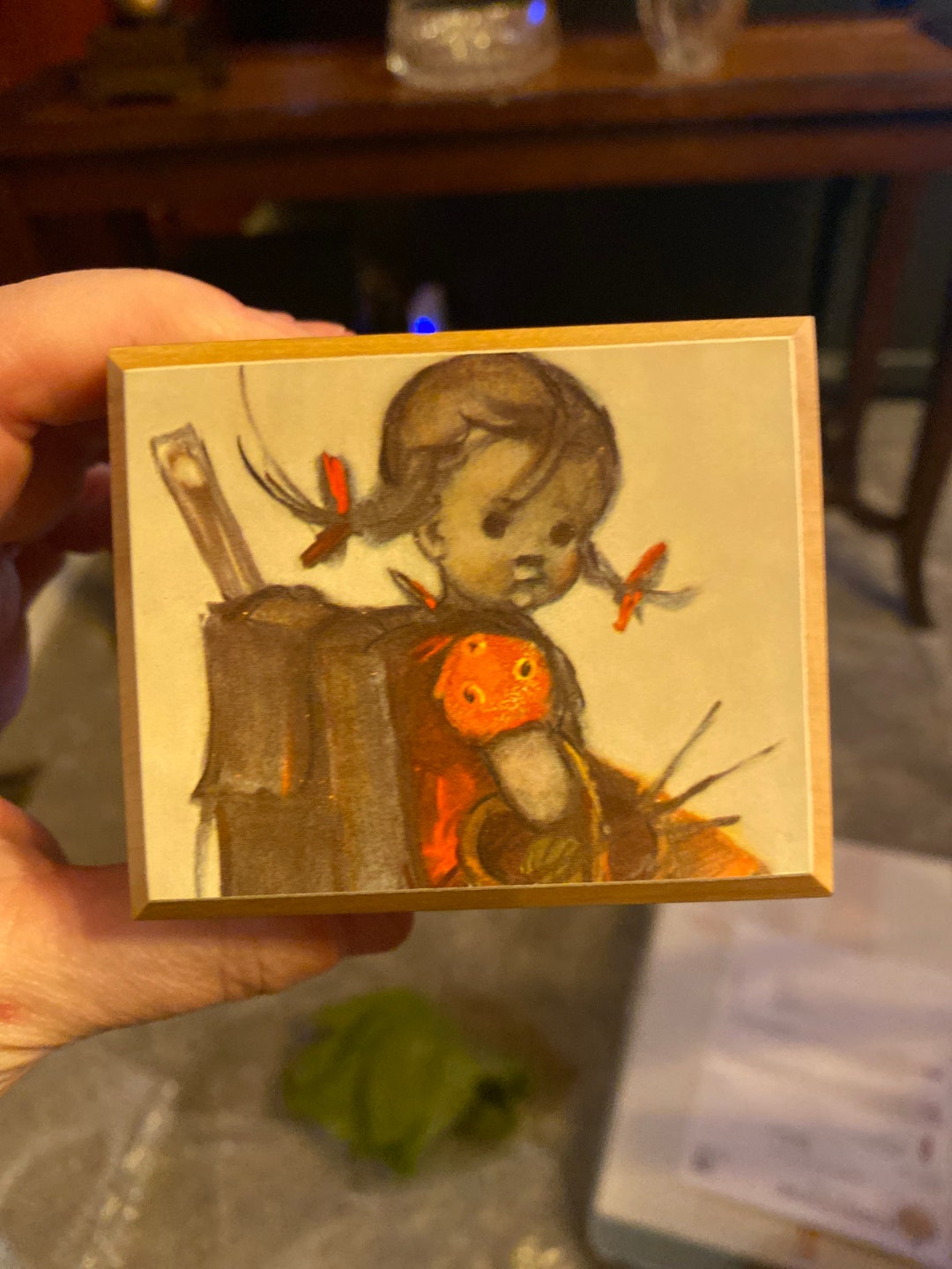 Mapsa Wood Music Box - Etsy