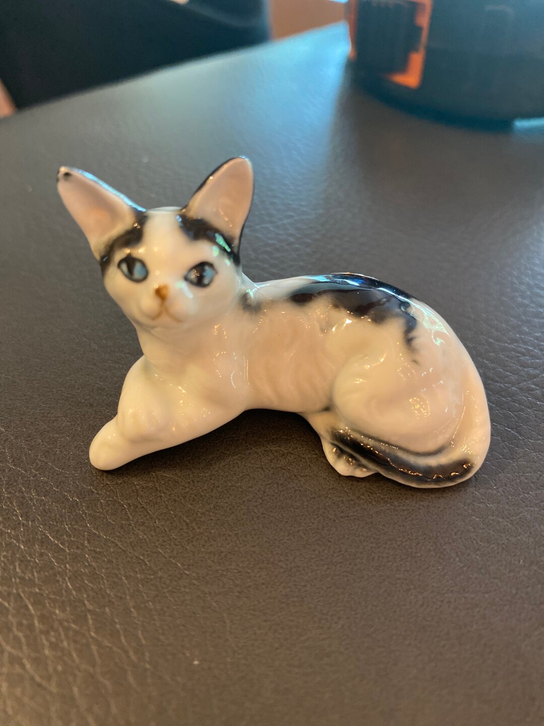 Bone China Cat From Japan - Etsy