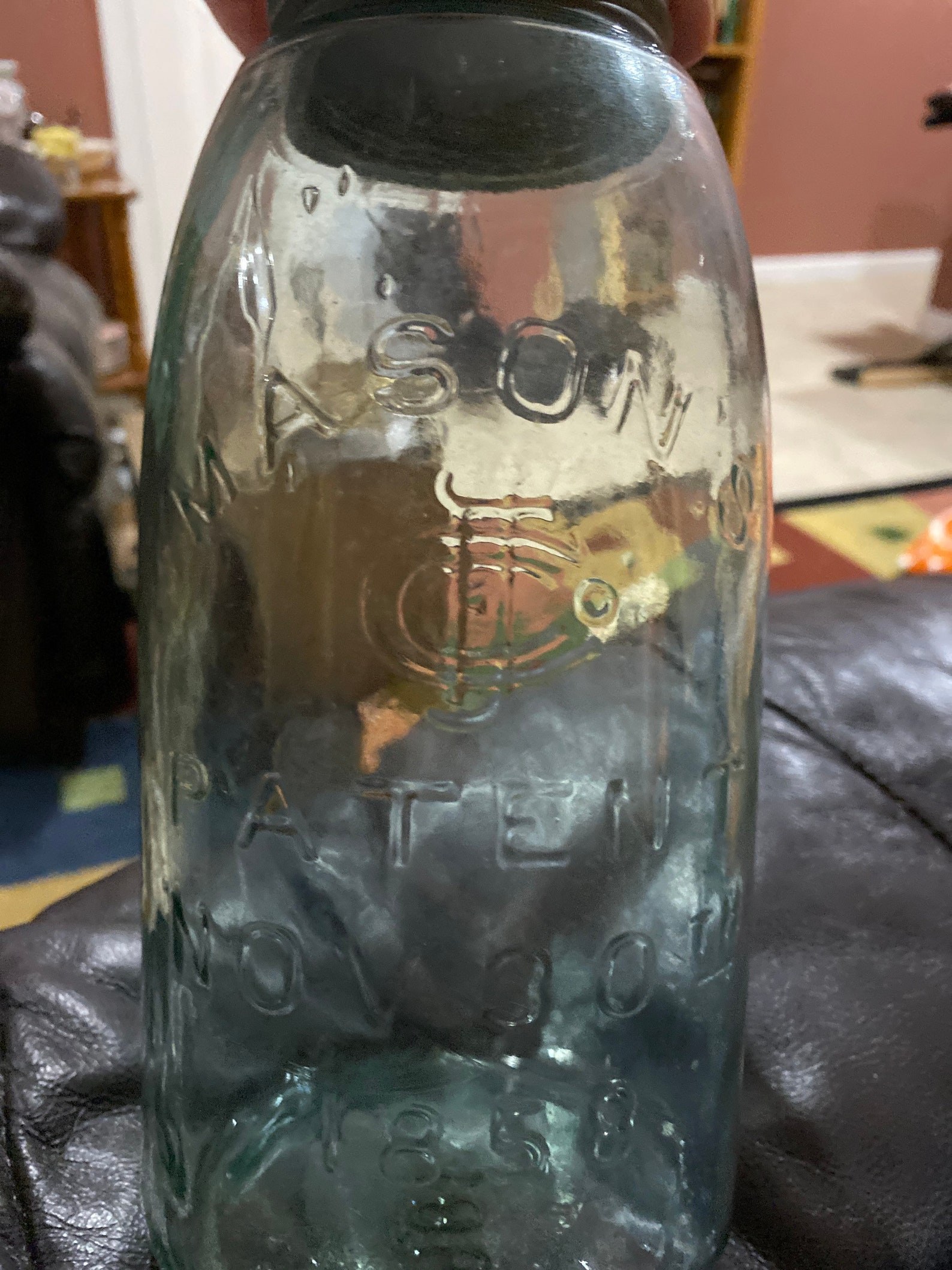 Antique Mason Jar - Etsy