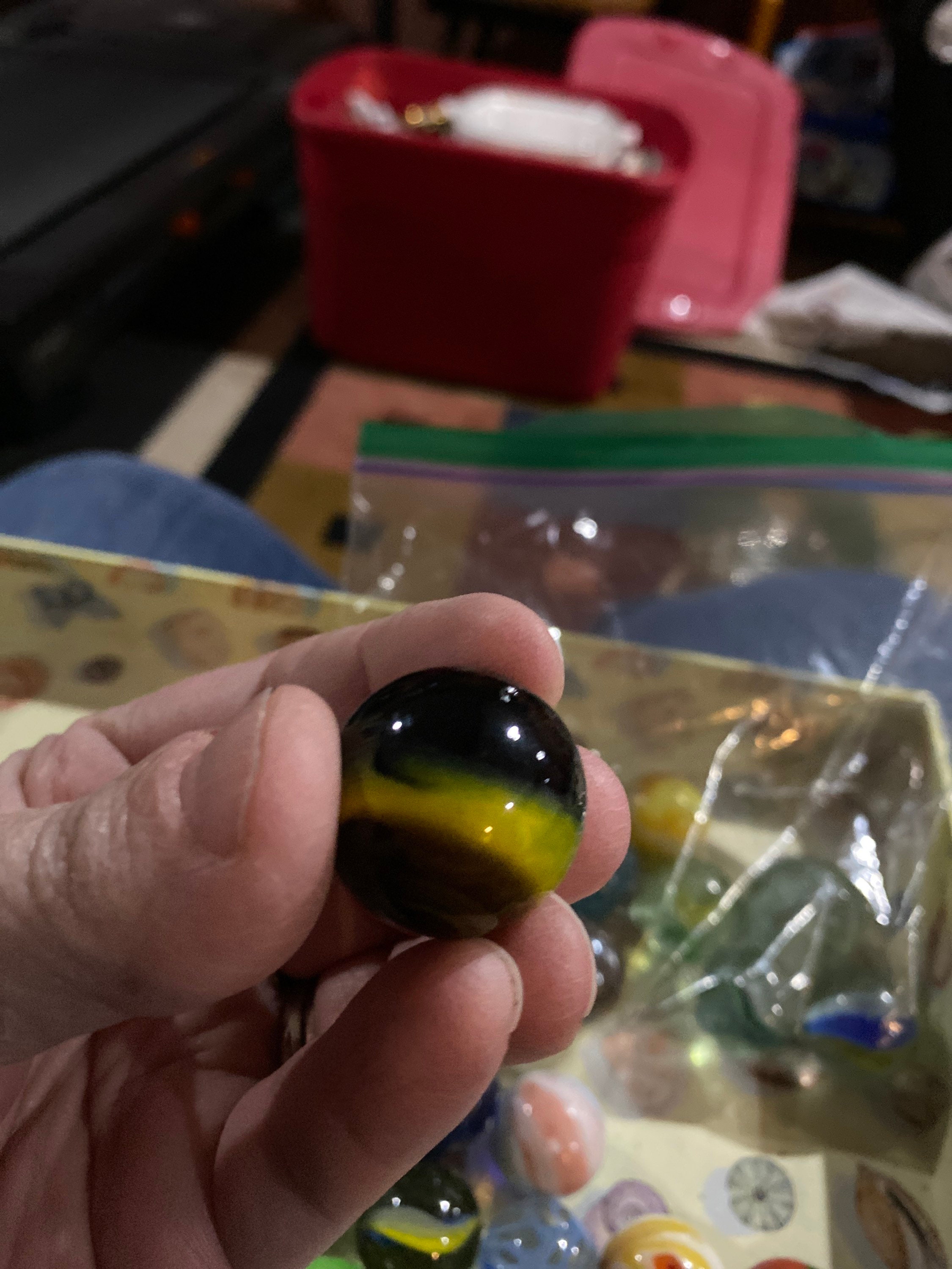 Lot of Vintage Glass Marbles | Etsy