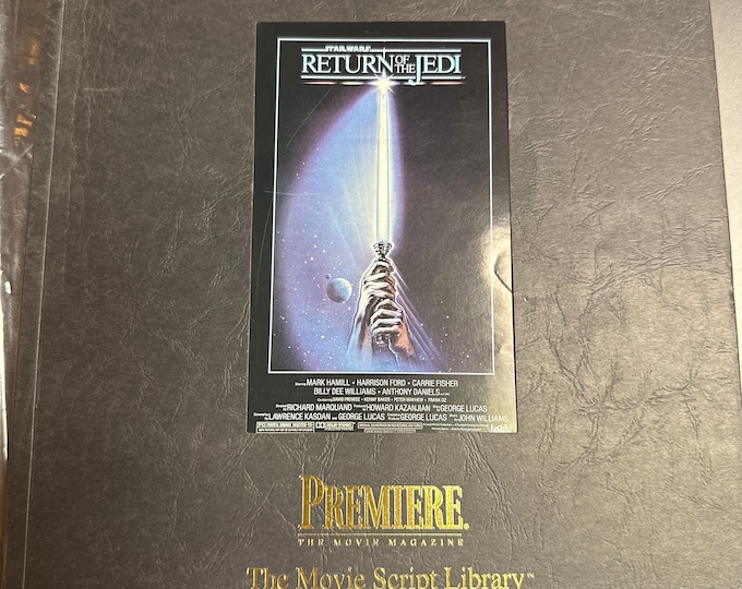 Return of the Jedi Movie Script - Etsy
