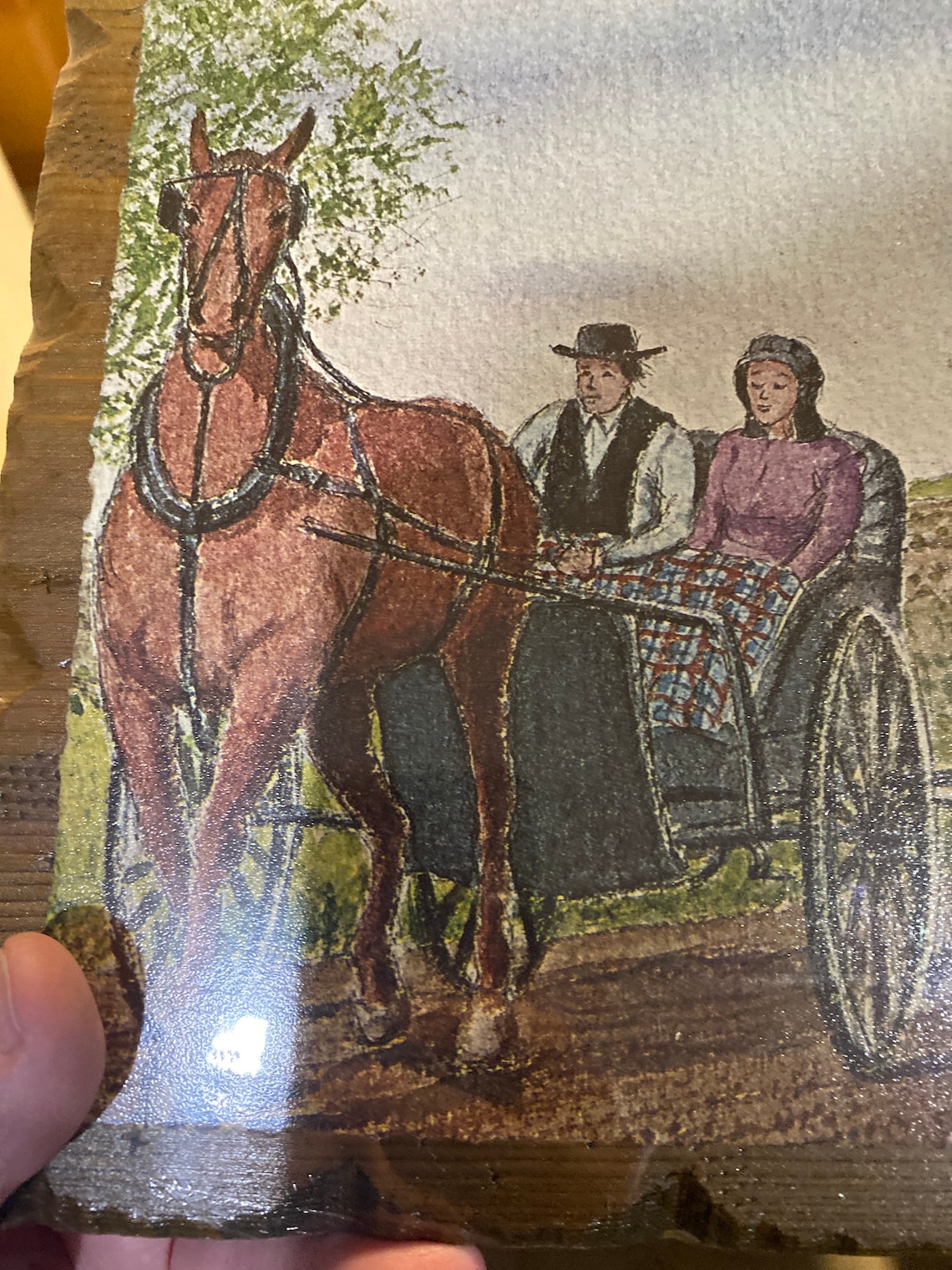 Amish Print by Artist Jay Mcvey - Etsy