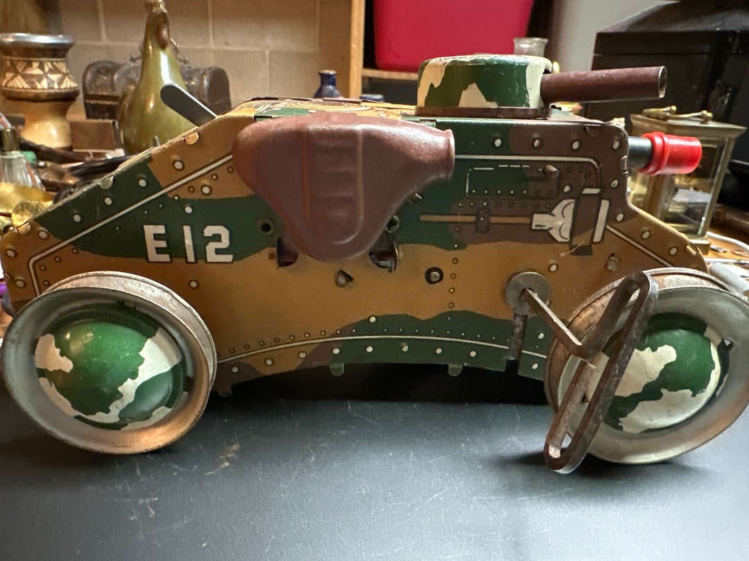 Marx Toys Wind up Tank - Etsy