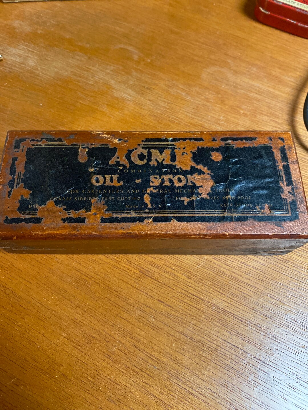 Acme Oil Stone - Etsy