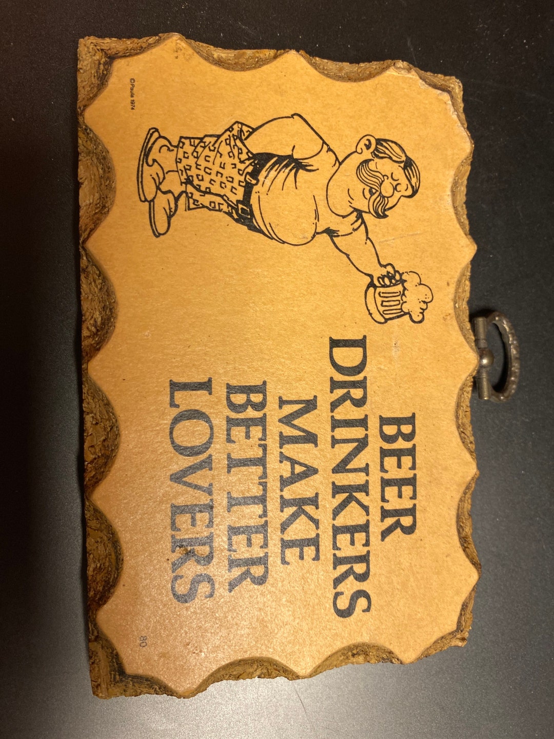 1974 Beer Drinkers Sign - Etsy