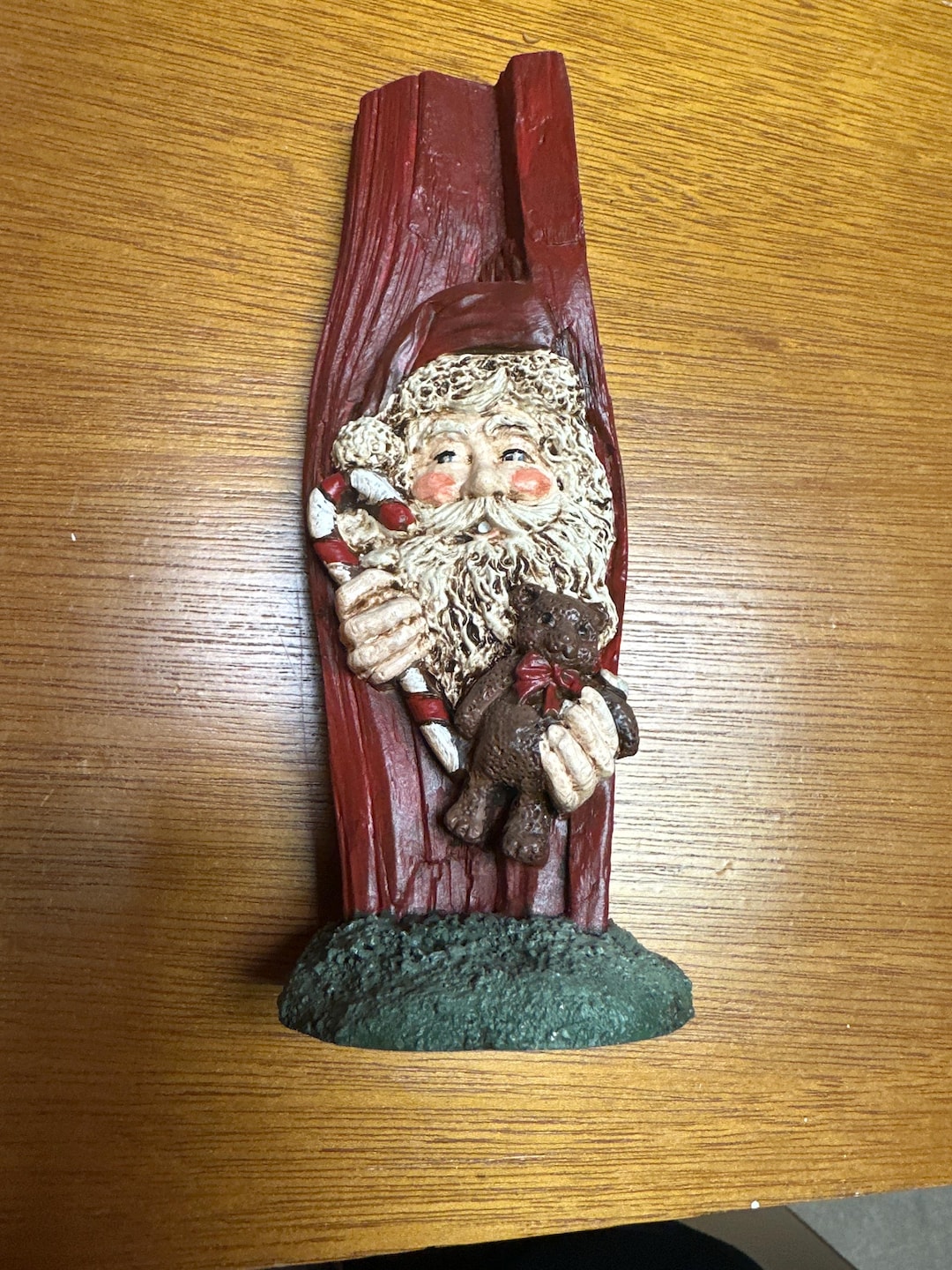 Early Resin Santa Figurine - Etsy