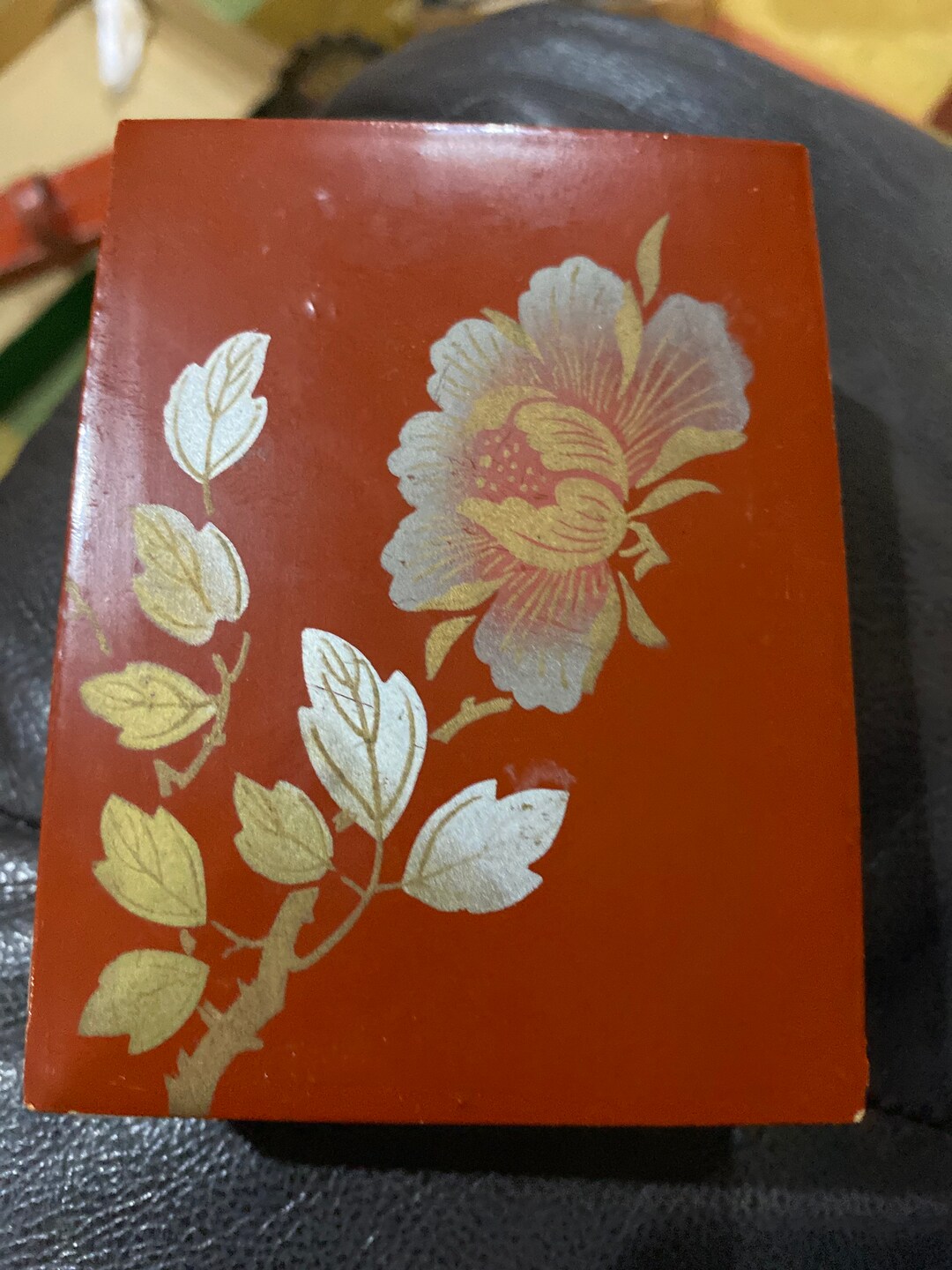 Small Lacquered Wood Box - Etsy