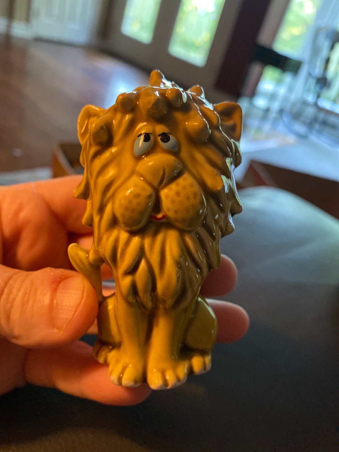 Green Lion Salt Shaker - Etsy