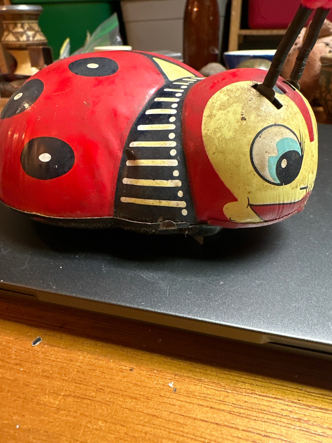 Lucky Ladybug Tin Windup Toy - Etsy