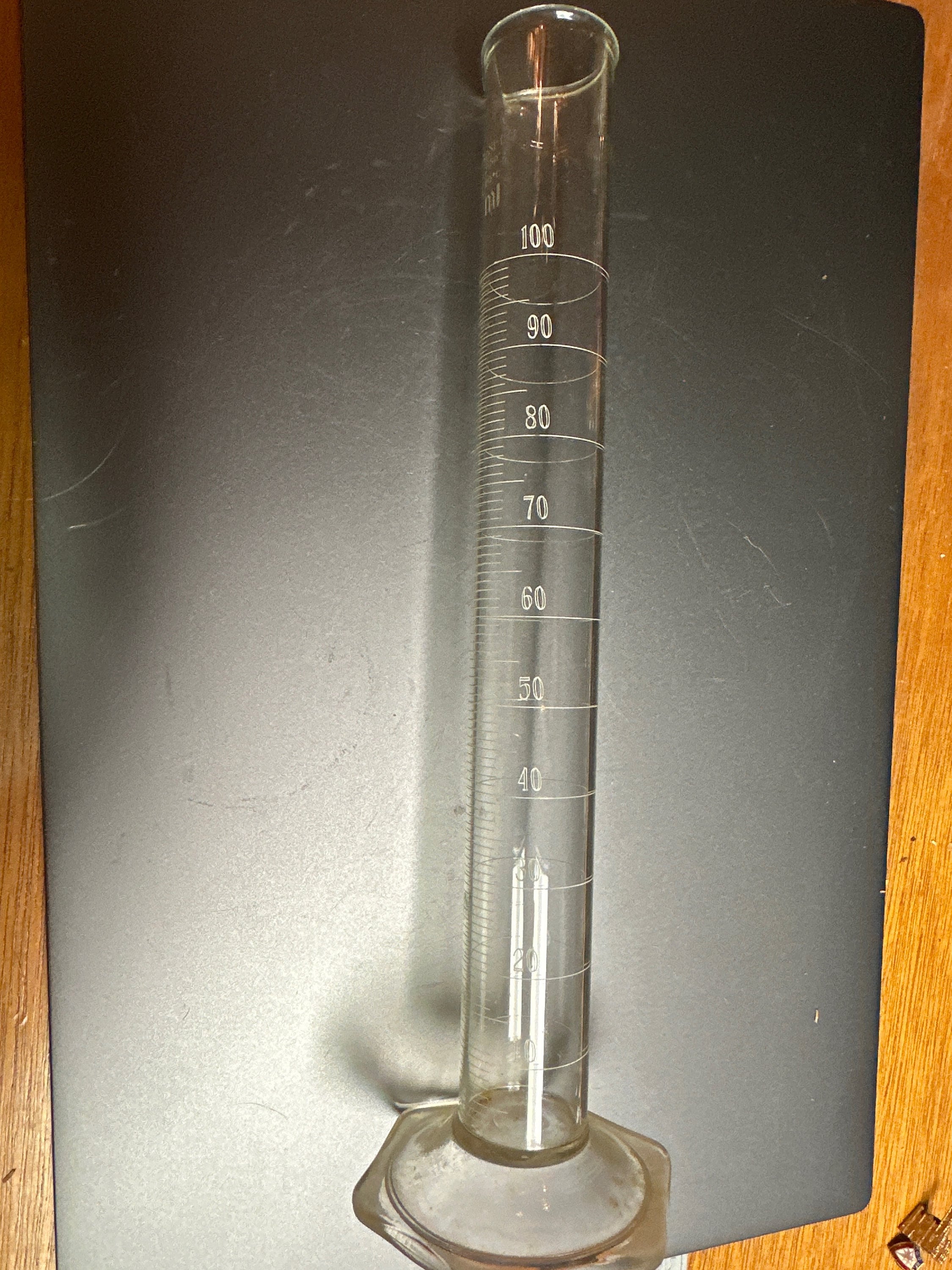 Vintage Glass Graduated Cylinder - Etsy