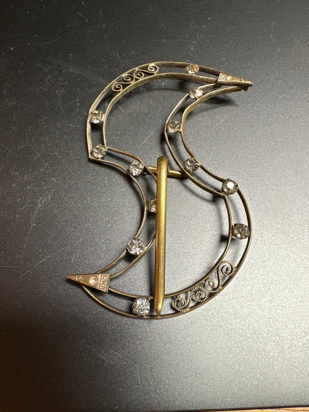 Beautiful Vintage Belt Buckle - Etsy
