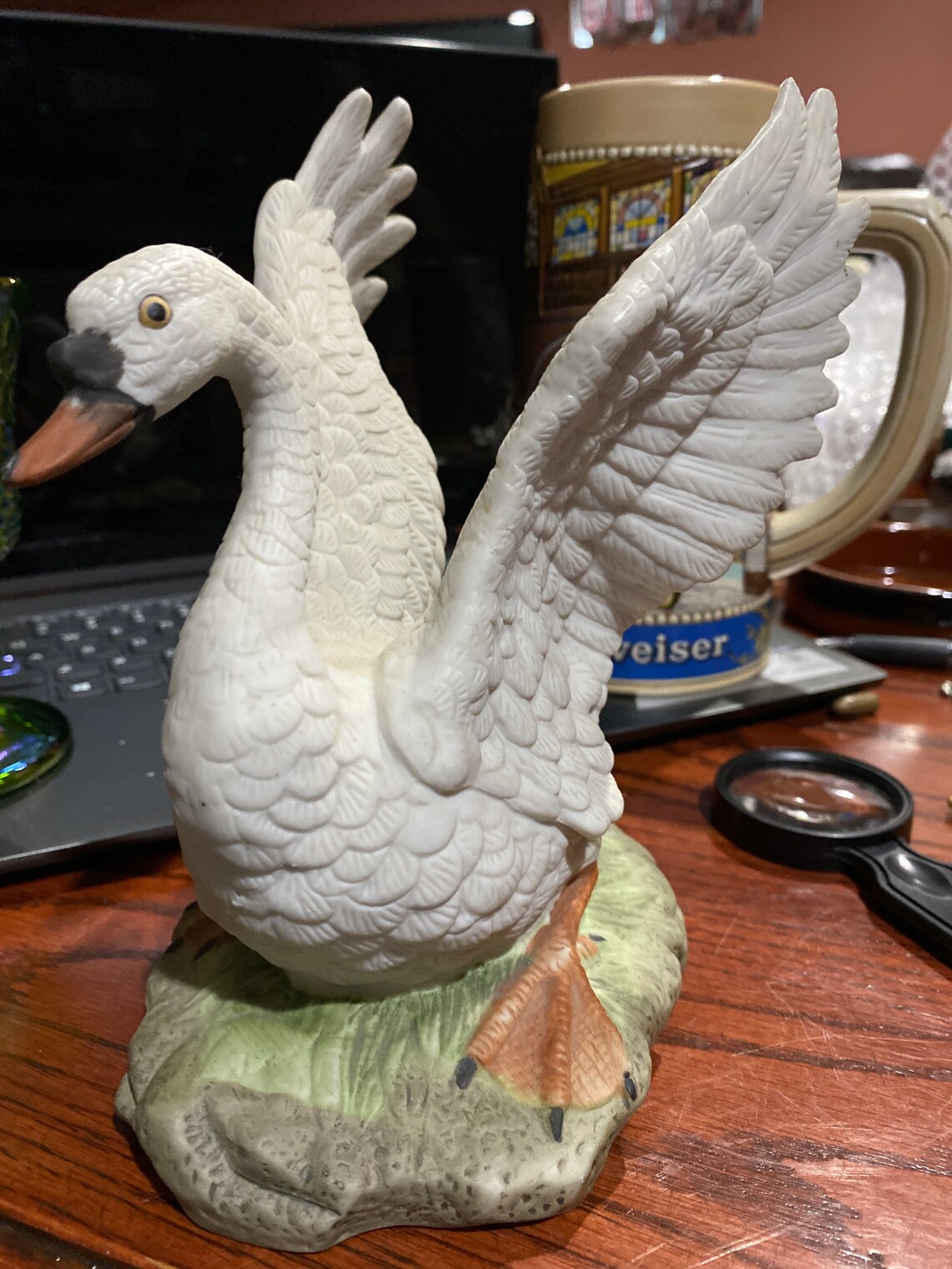 Vintage Brinns of Pittsburgh goose figurine | Etsy