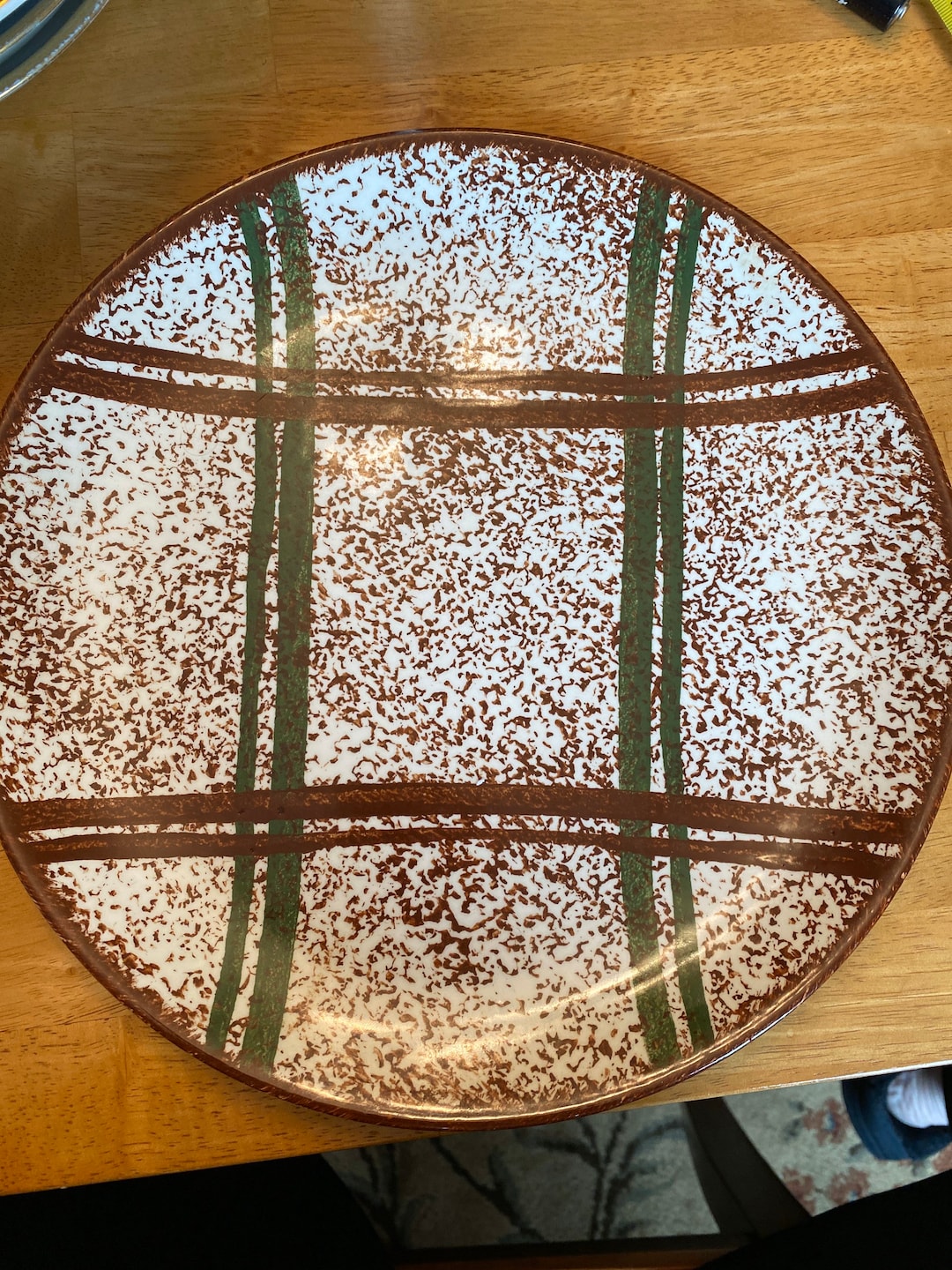 Southern Potteries Blue Ridge Pottery Plate and Bowl Set - Etsy