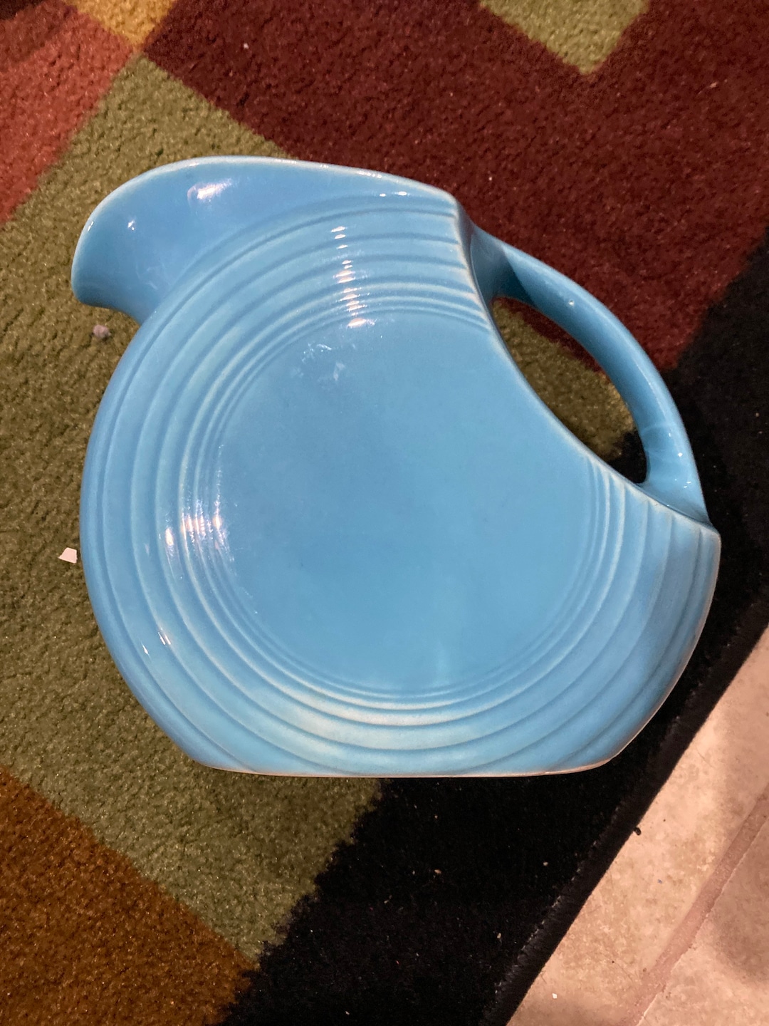 Fiestaware Large Pitcher - Etsy