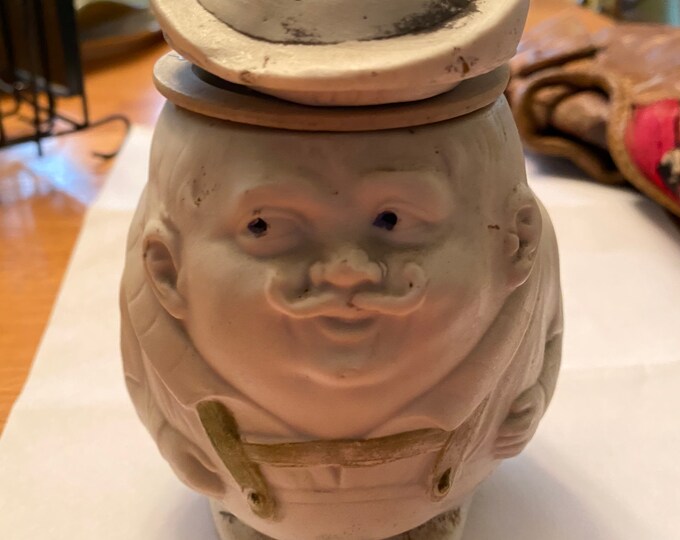 Antique Bisque Porcelain Pounce Pot - Etsy