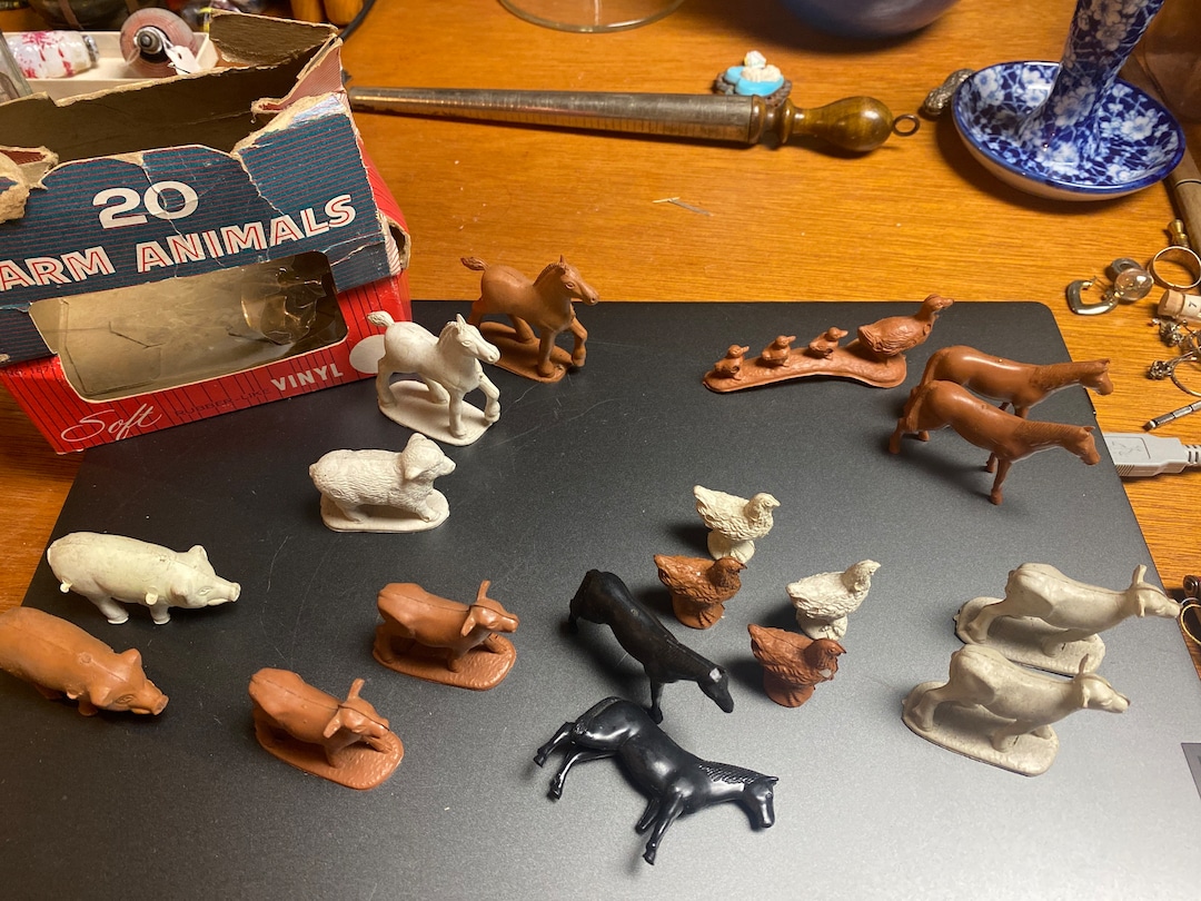 Ohio Art Company Vinyl Animals - Etsy