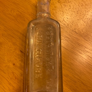 Mccormick and Co Glass Bottle - Etsy