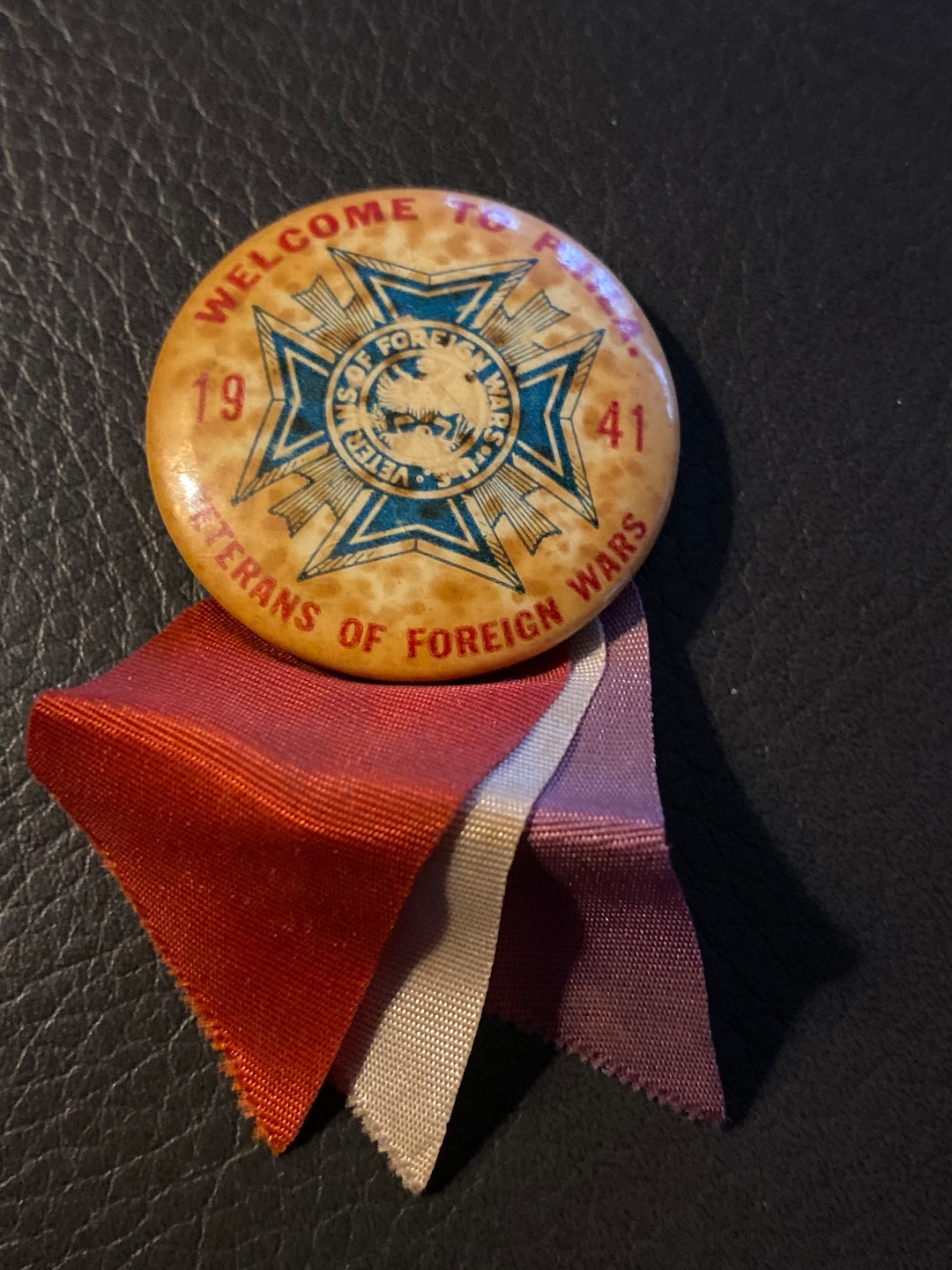 Rare 1941 Pin Welcome to Philadelphia - Etsy