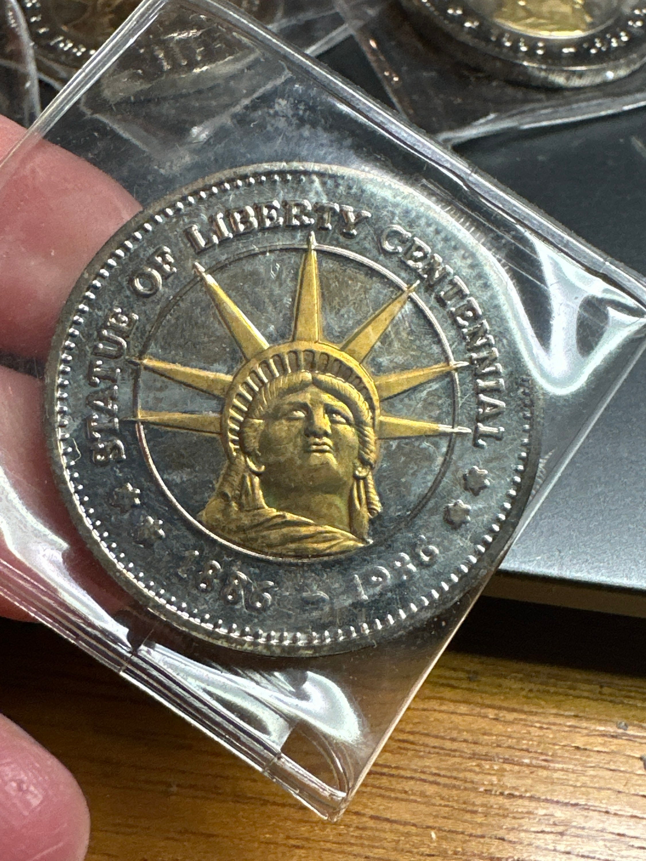 Statue of Liberty Centennial Coin - Etsy