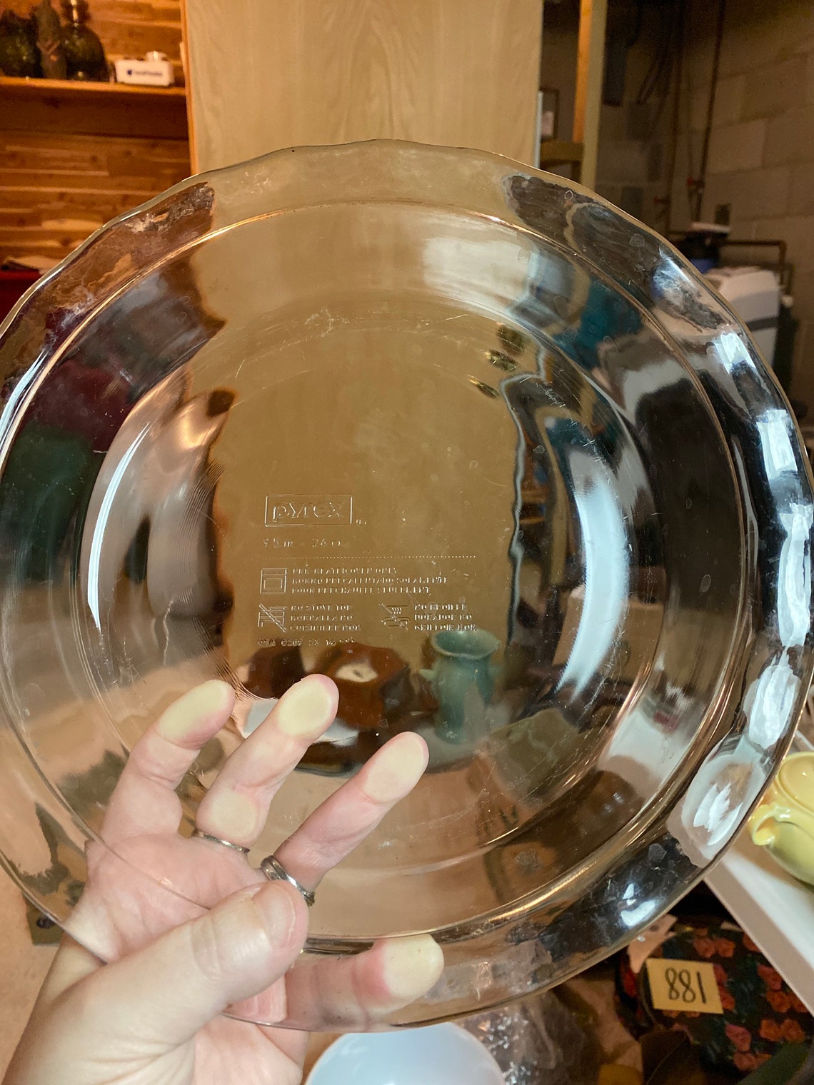 Pyrex C209 deep dish pie pan | Etsy