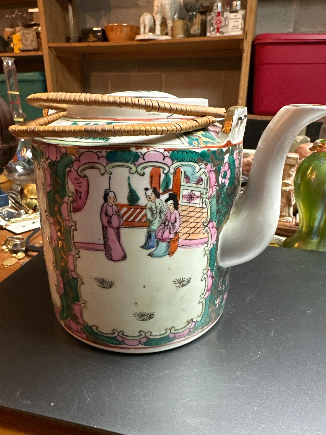 Vintage Porcelain Teapot - Etsy