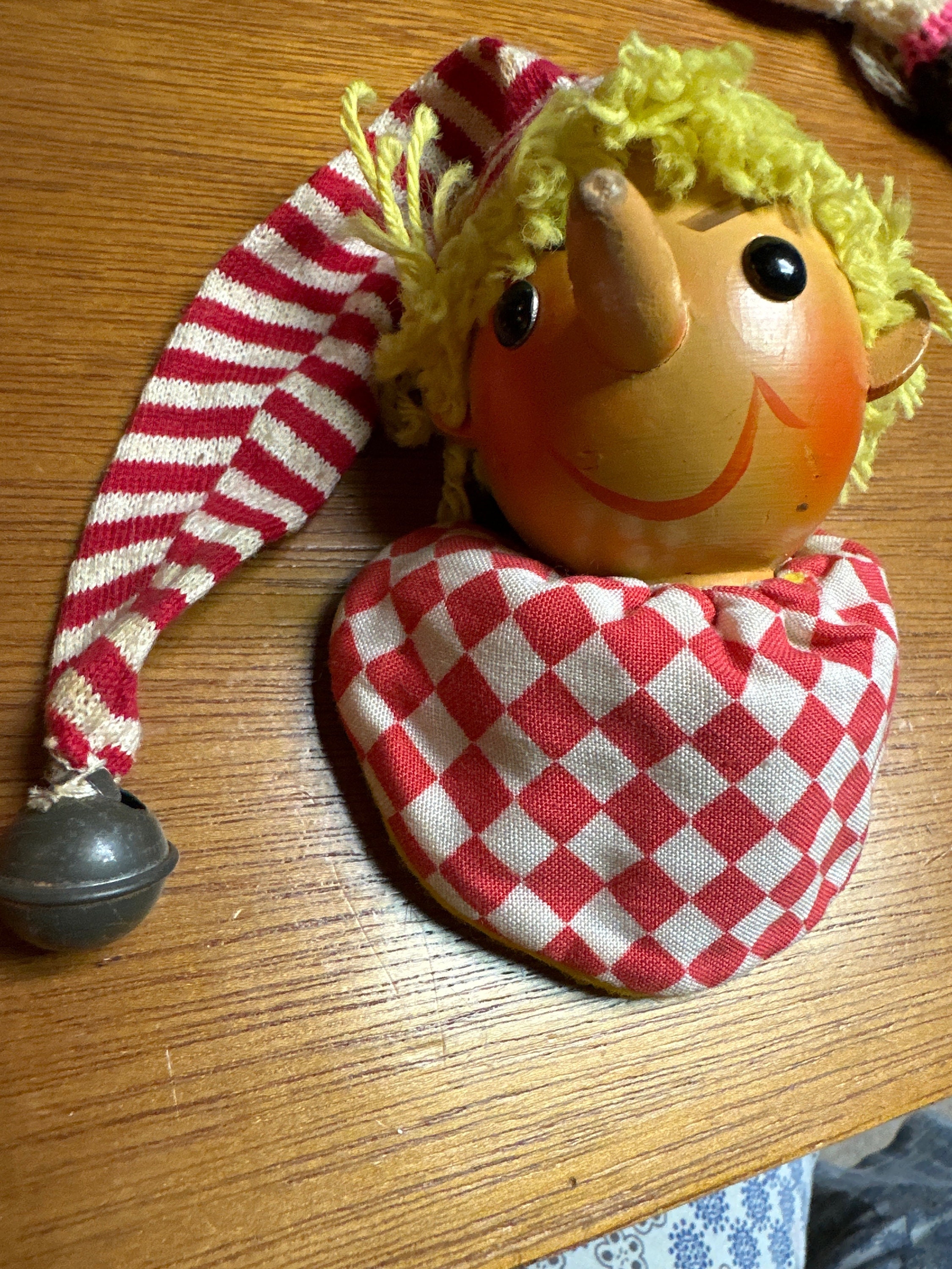 Wood Head Finger Puppet - Etsy