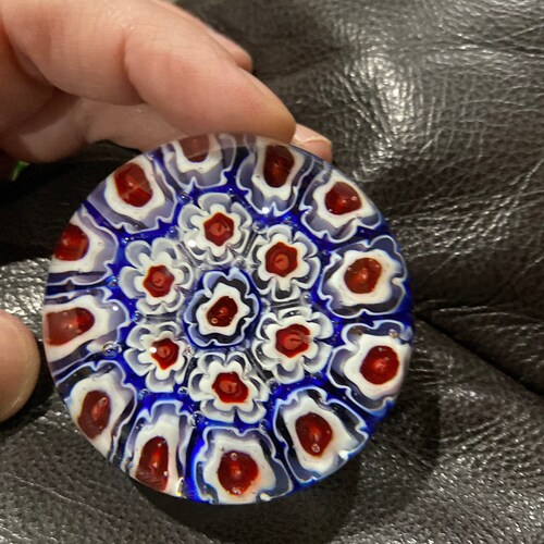 Vintage Mdina Glass Paperweight star in the Sky - Etsy