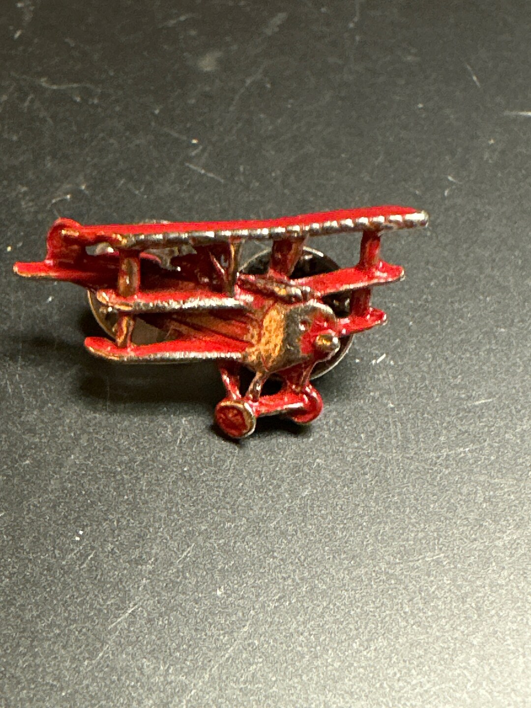 Metal Biplane Pin - Etsy