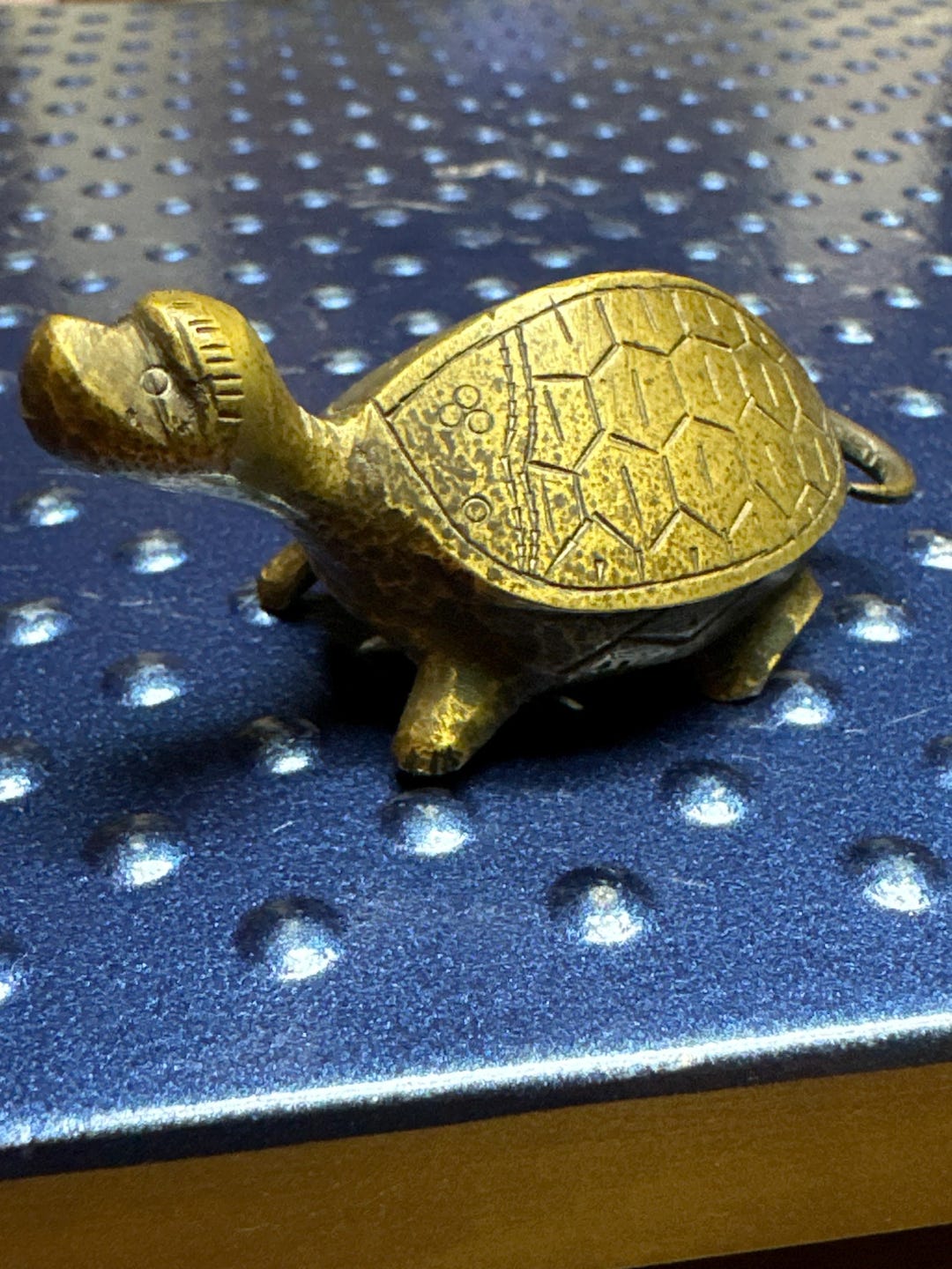 Miniature Solid Brass Turtle - Etsy