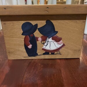 Decorative Amish Wood Box - Etsy