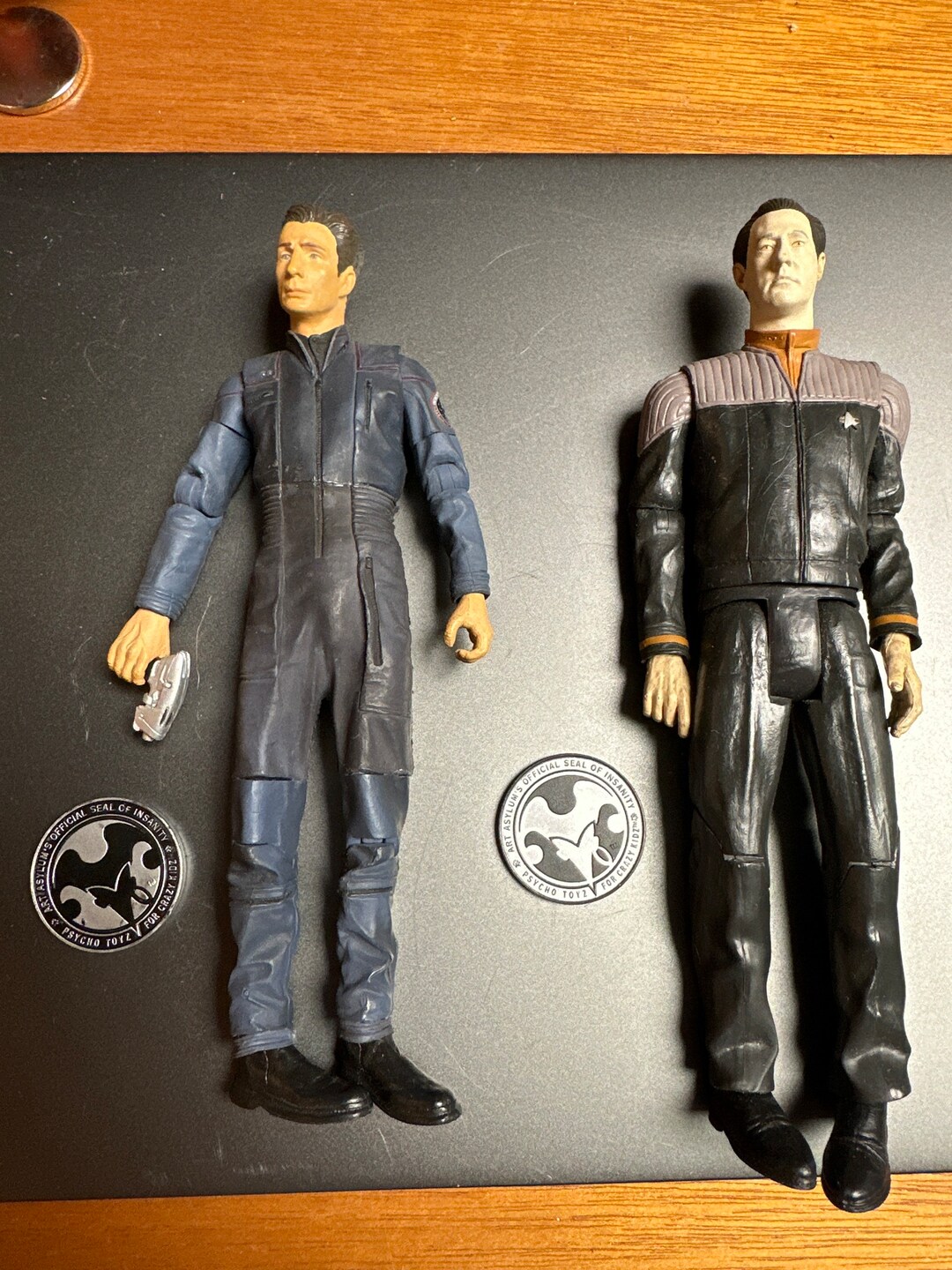 2 Pieces of Art Asylum Star Trek Action Figures - Etsy