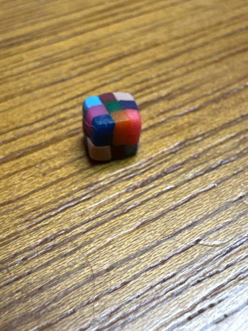 Miniature Dollhouse Sized Rubik’s Cube - Etsy