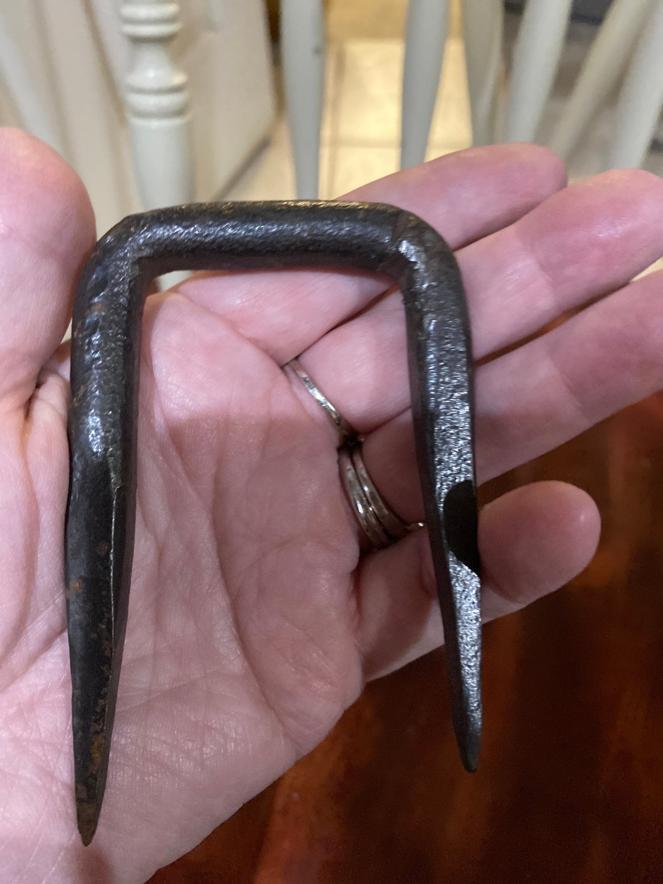 Hand Forged Iron Spikes - Etsy