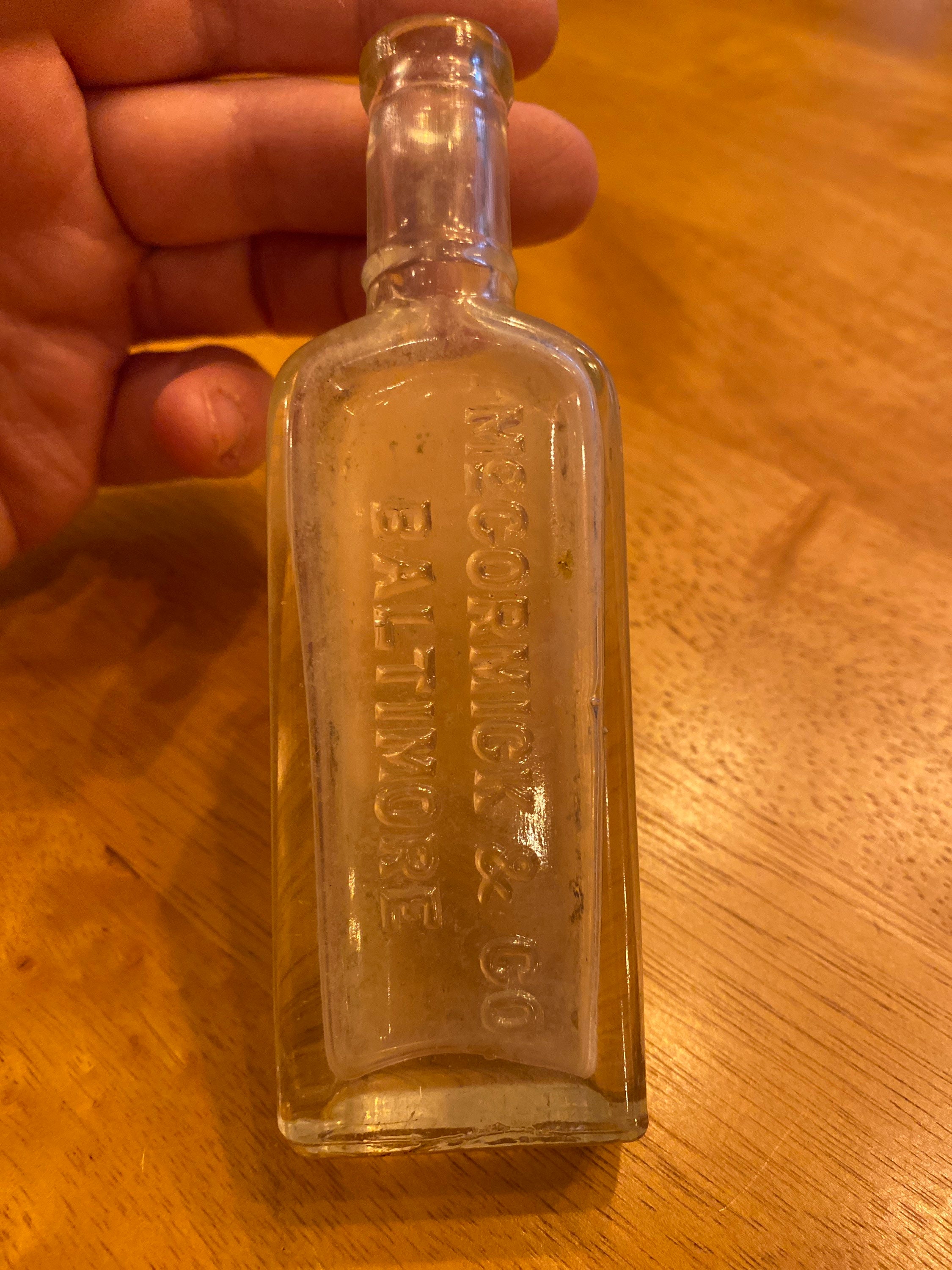 Mccormick and Co Glass Bottle - Etsy