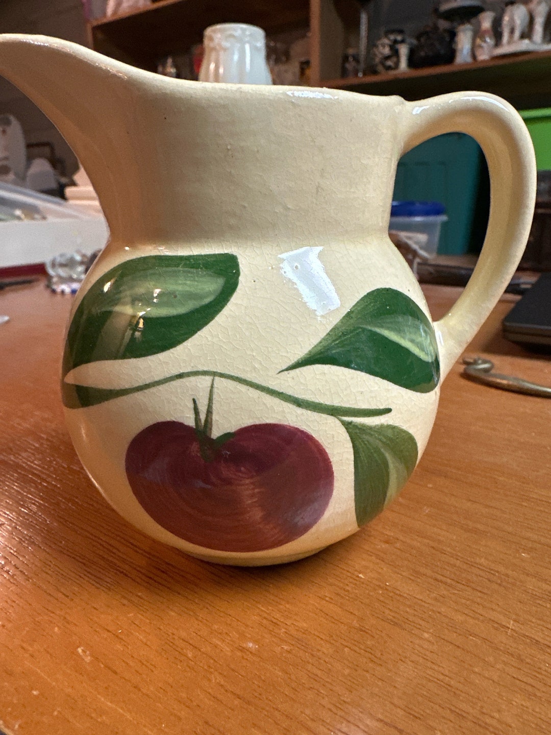Watt 3 Leaf Apple Design Creamer - Etsy