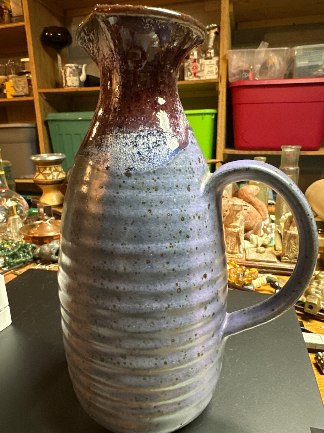 Art Pottery Pitcher - Etsy