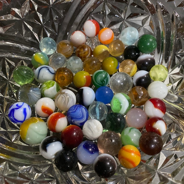 Glass Marbles - Etsy