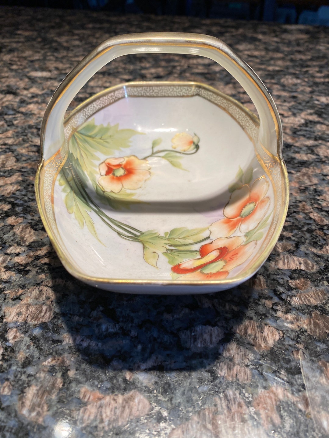 Vintage Noritake Basket - Etsy