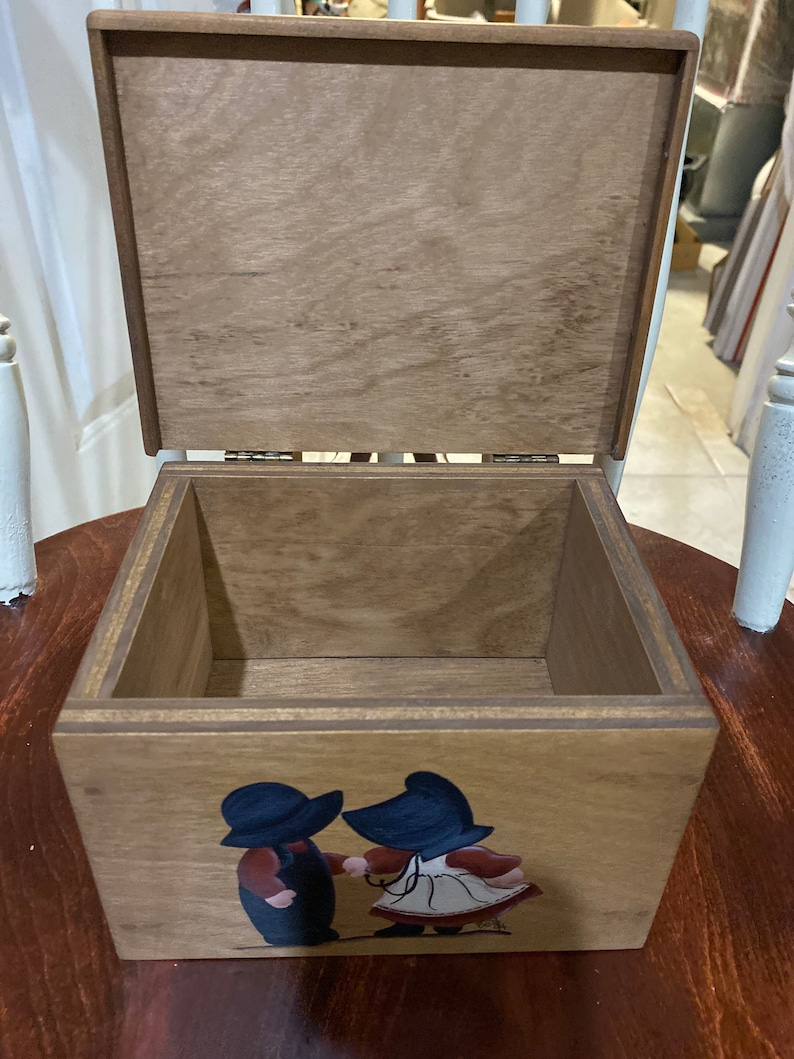 Decorative Amish Wood Box - Etsy