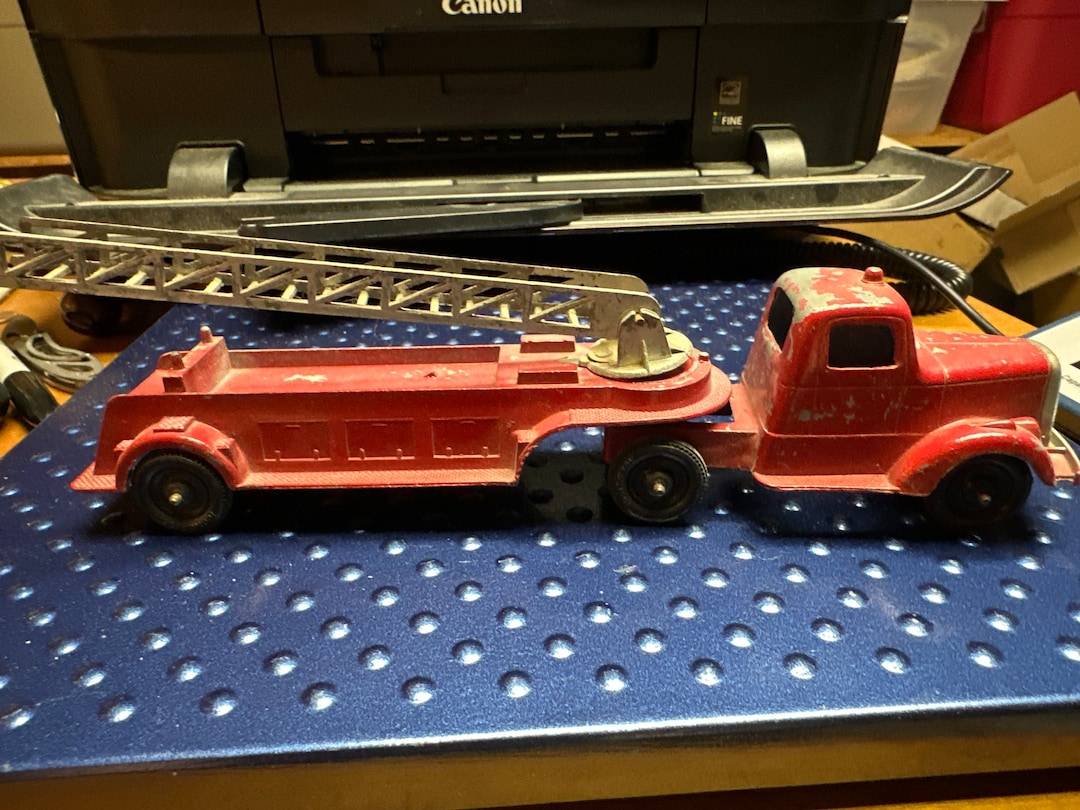 Tootsie Toys Ladder Truck - Etsy