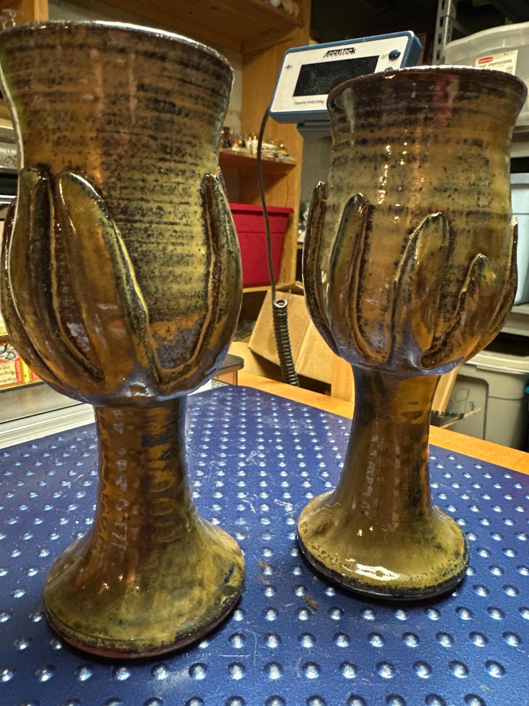 Gorgeous Pottery Goblets - Etsy