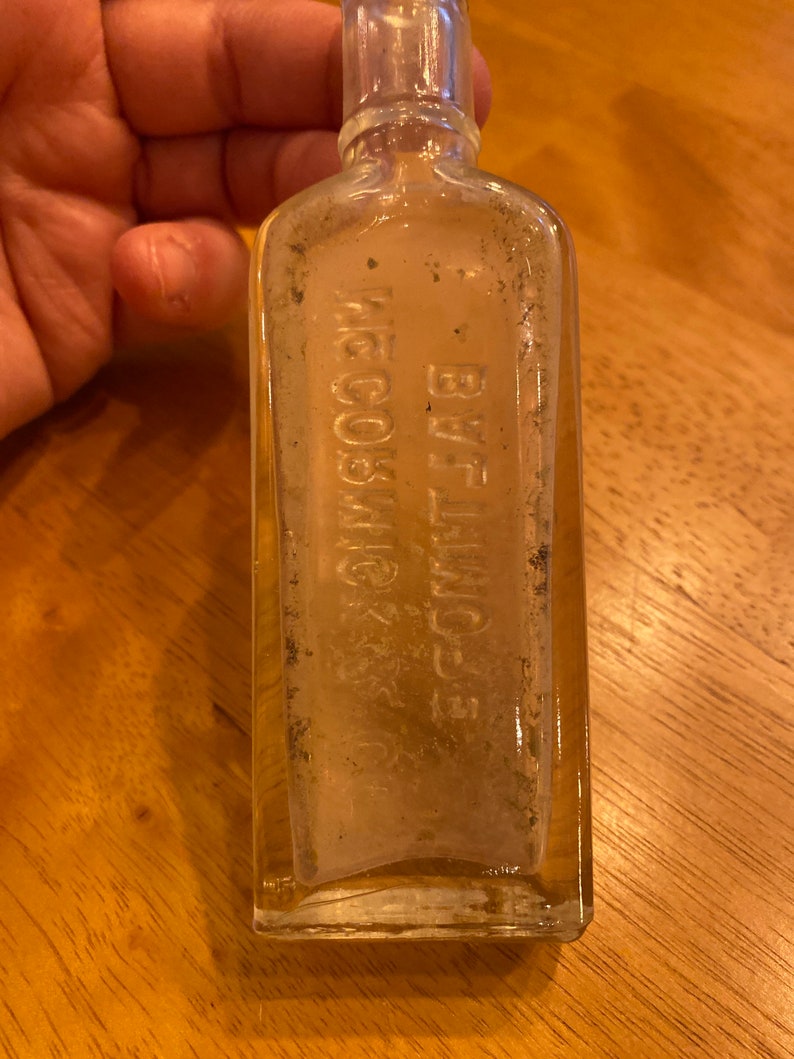 Mccormick and Co Glass Bottle - Etsy