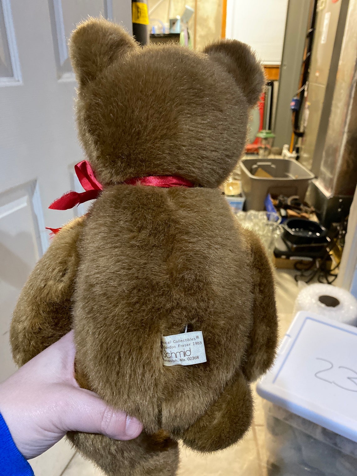 Vintage 1983 Schmid Gordon Fraser Teddy Bear | Etsy