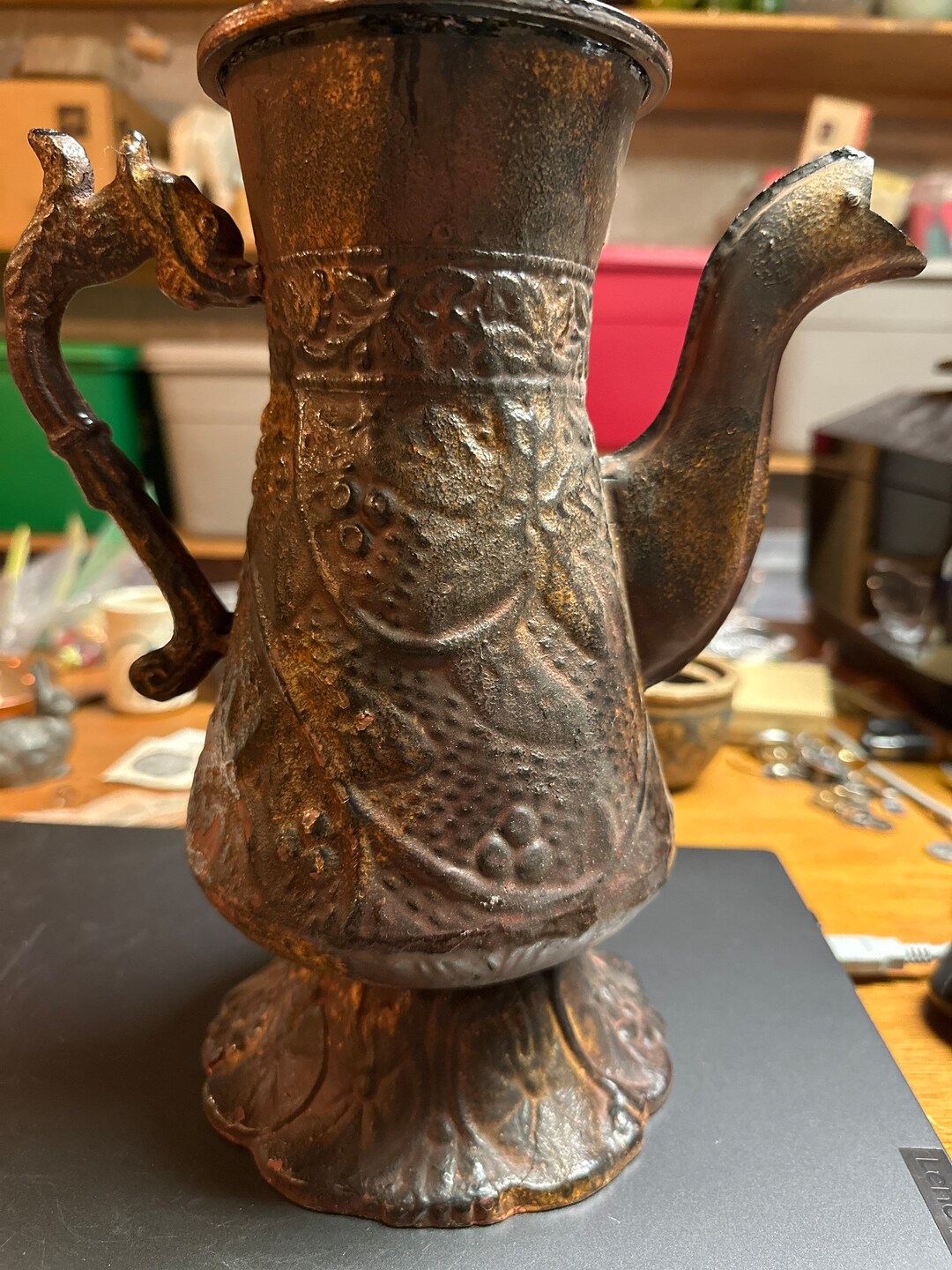 Metal Fish Pitcher - Etsy