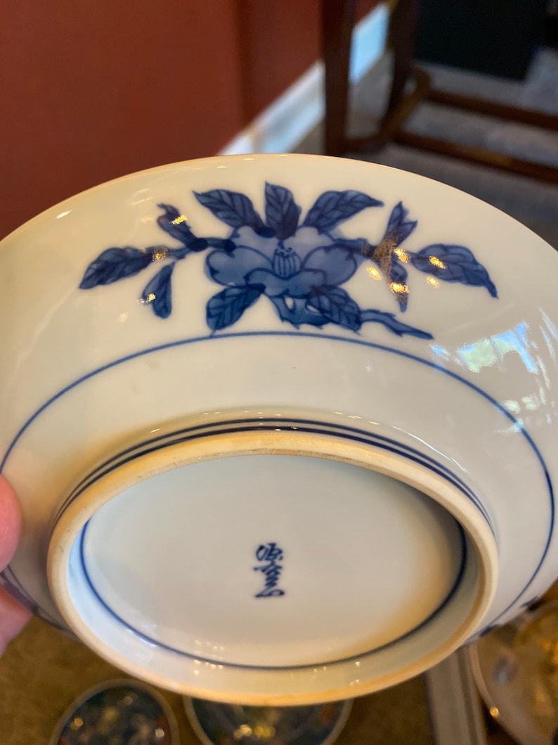 Japanese Arita Plates by Artists Genemon Tatebayashi - Etsy